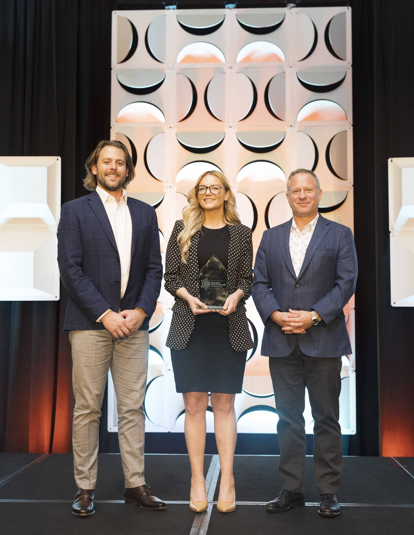 STACEY COOK, OF NEWCOLD ADVANCED LOGISTICS, RECIPIENT OF THE 2023 GCCA ...