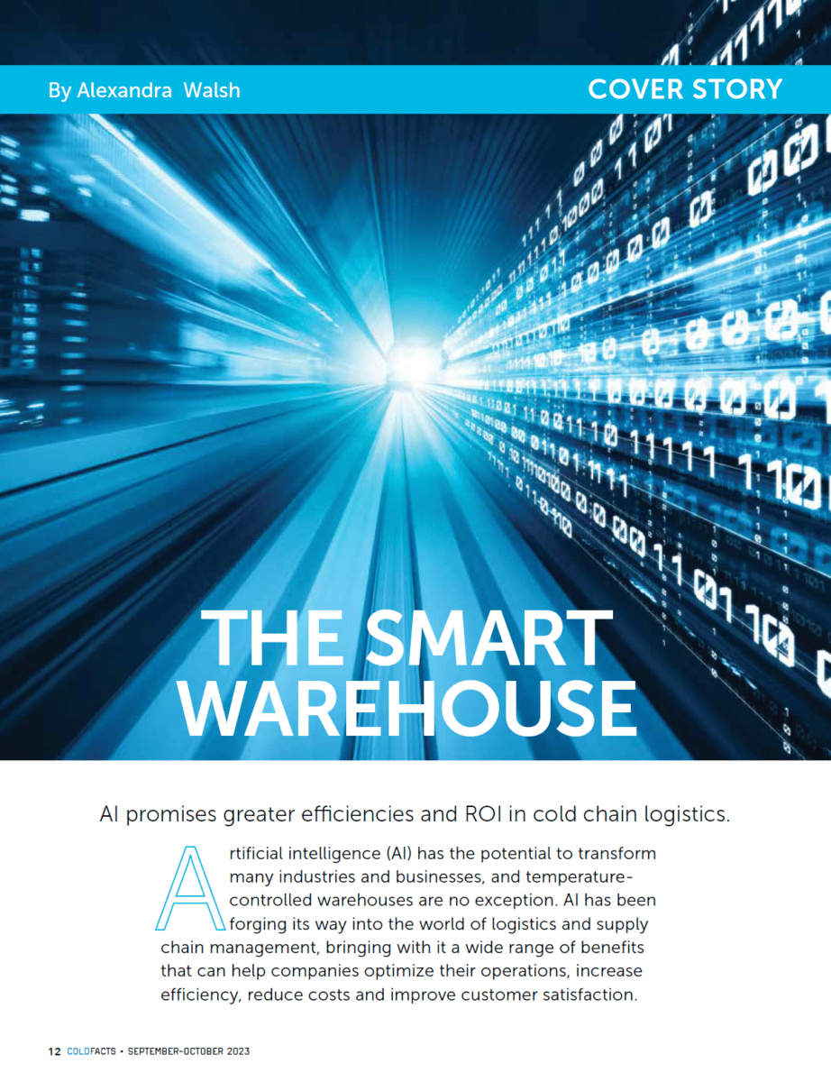 THE SMART WAREHOUSE – Global Cold Chain Alliance