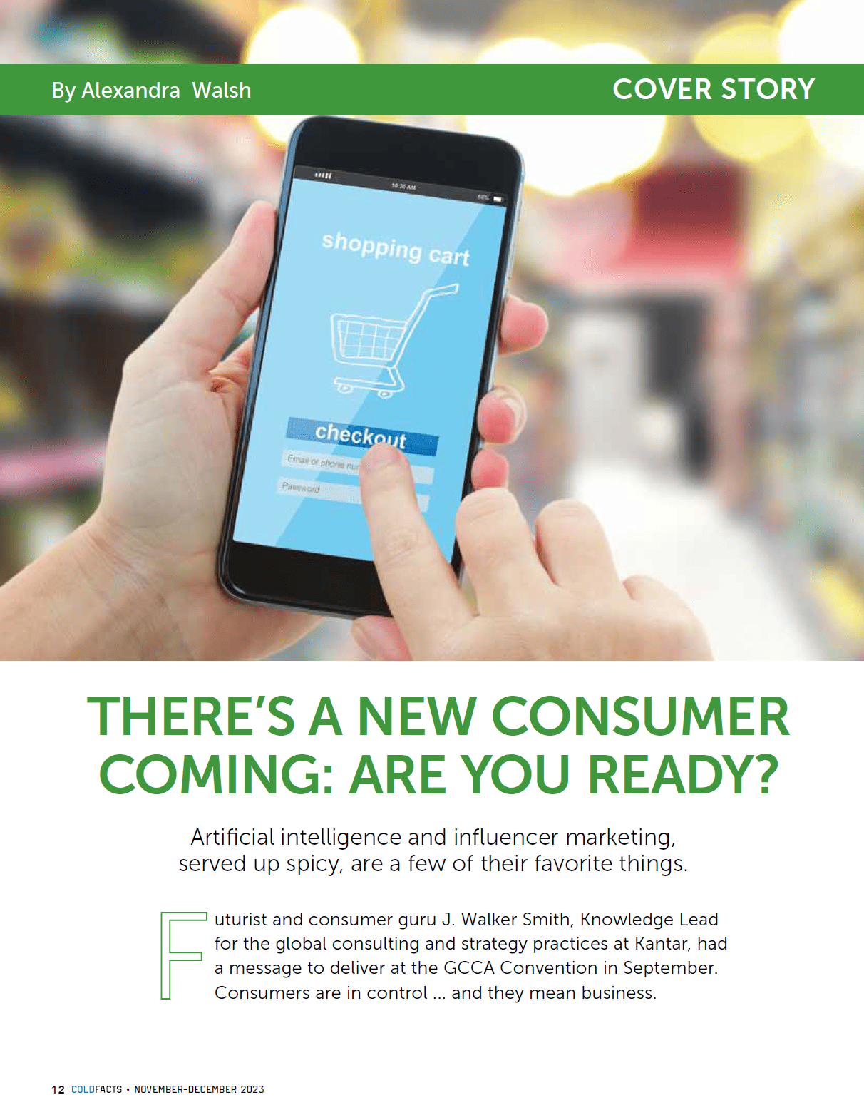 THERE’S A NEW CONSUMER COMING: ARE YOU READY? – Global Cold Chain Alliance