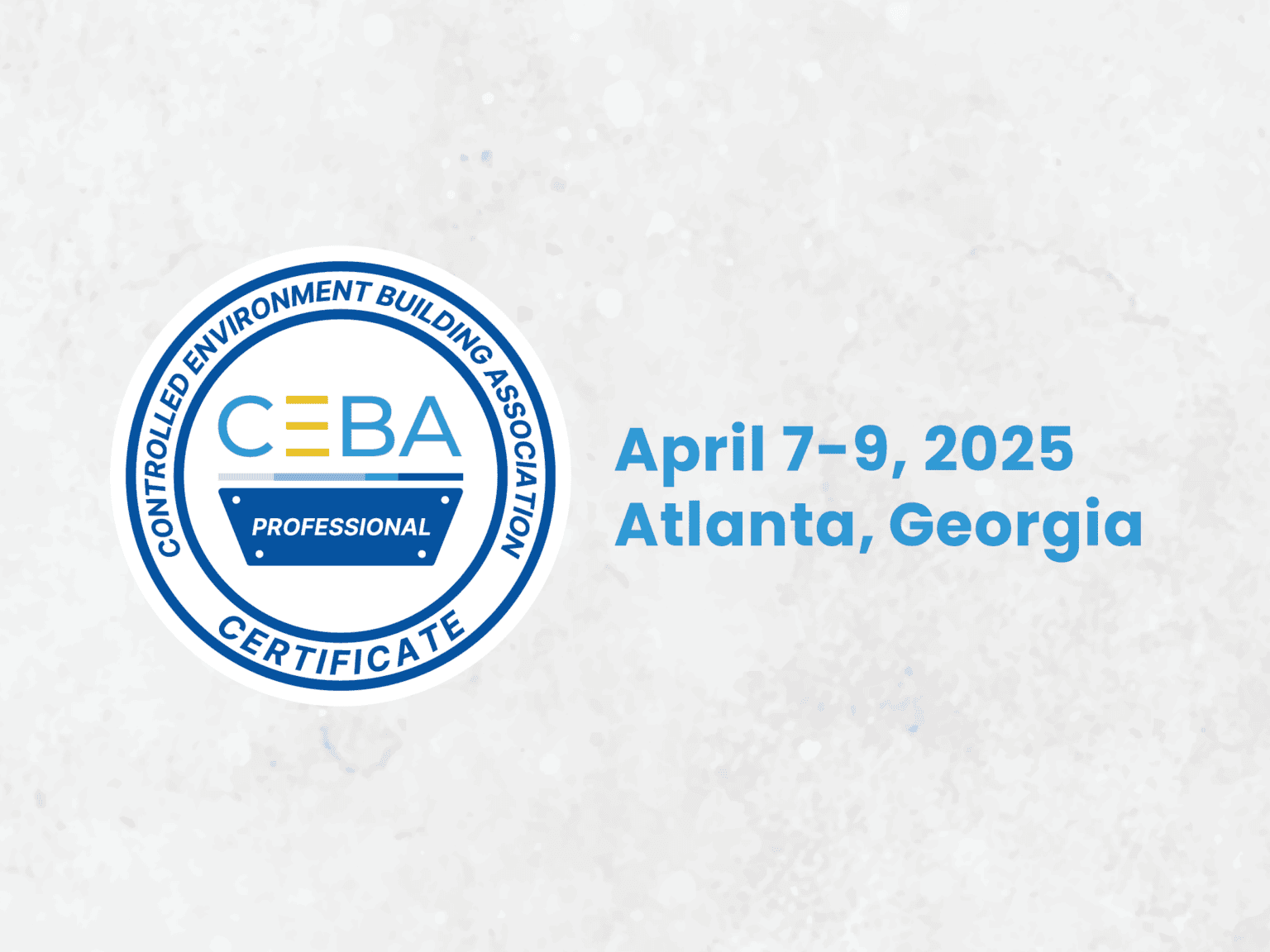 Controlled Environment Building Association - Global Cold Chain Alliance